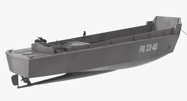 3D landing craft higgins boat - TurboSquid 1318195