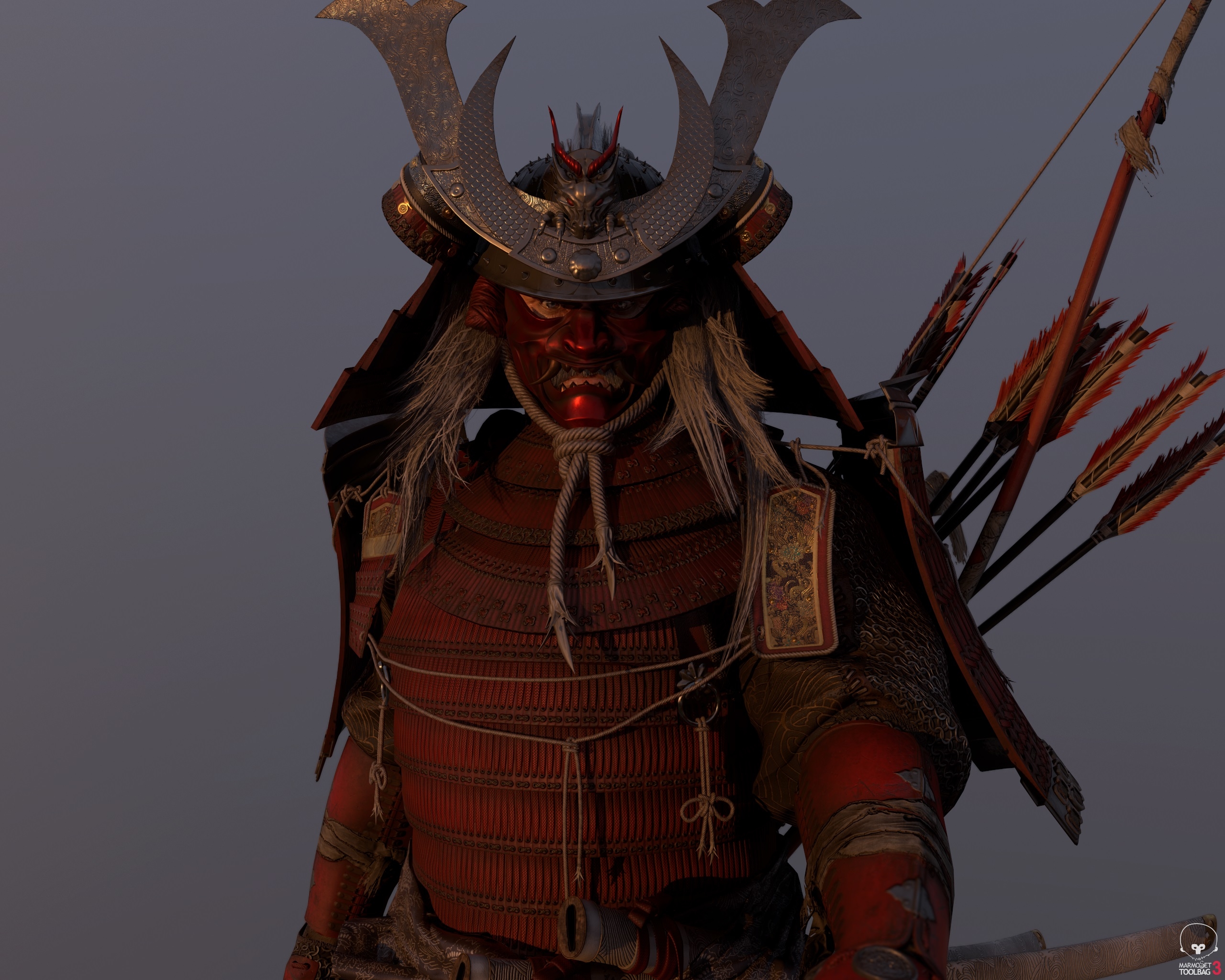 3D samurai armor bundles model - TurboSquid 1318247