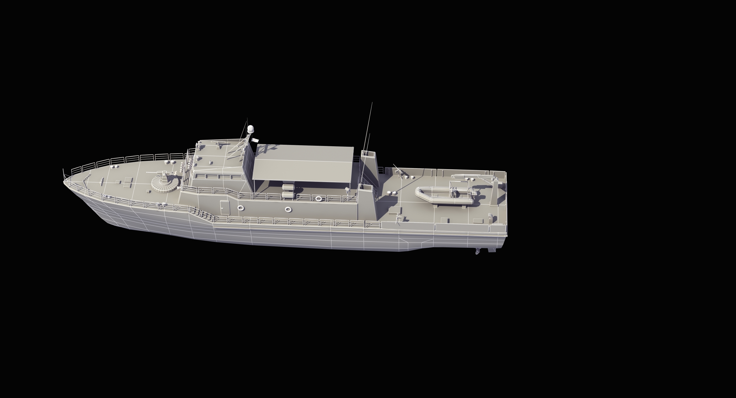 Hendijan class patrol boat model - TurboSquid 1318293