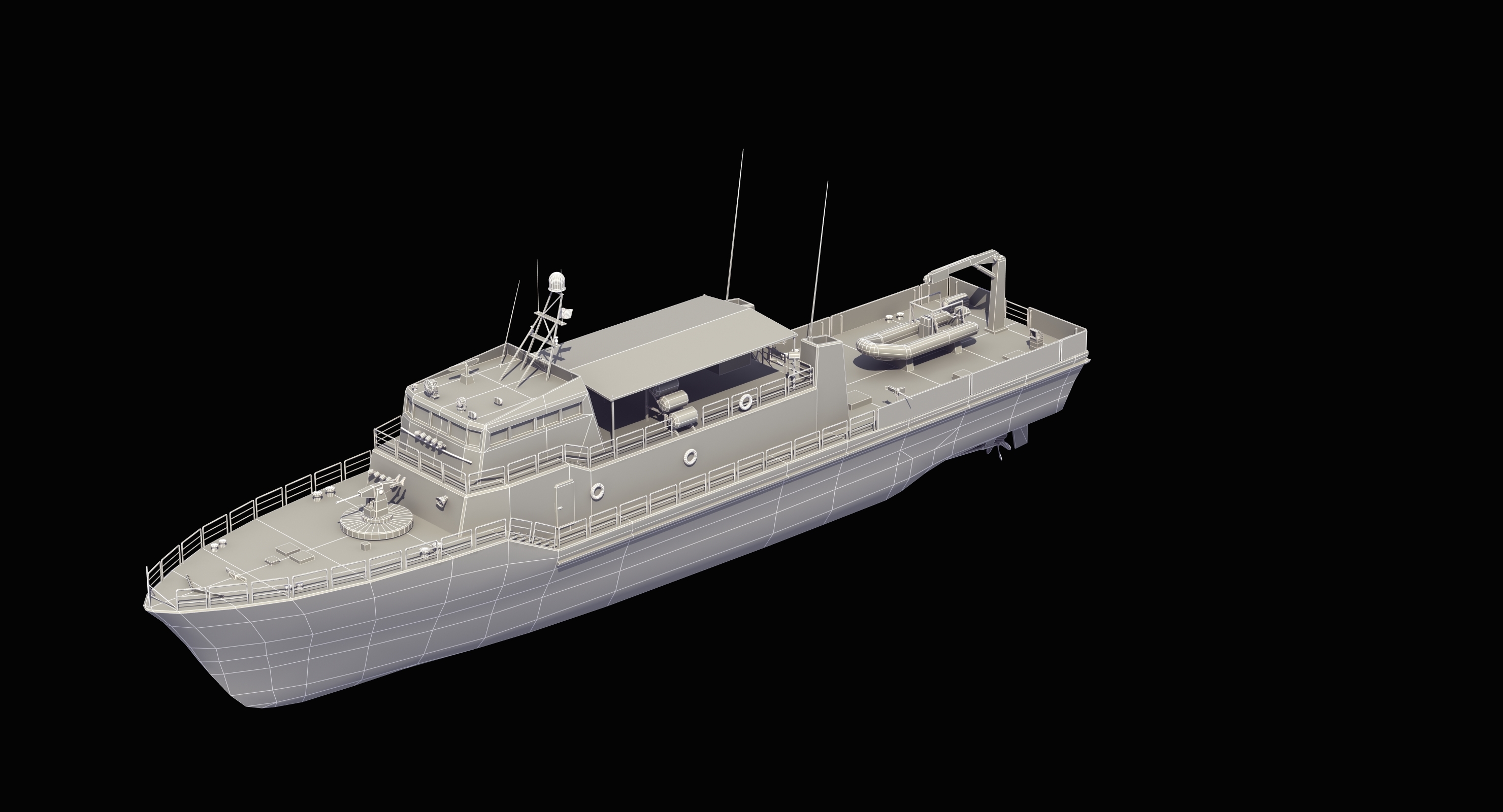 Hendijan class patrol boat model - TurboSquid 1318293