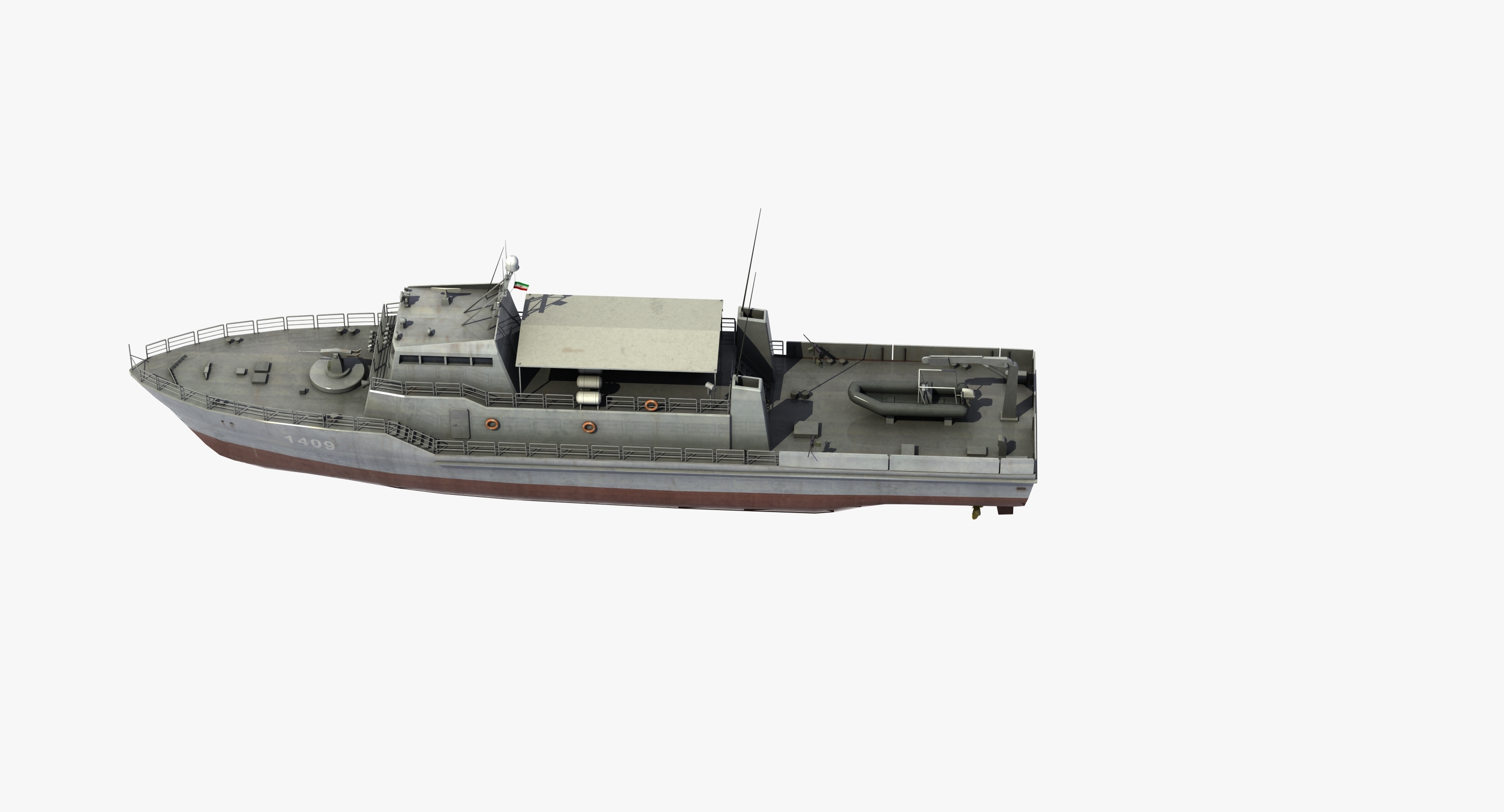 Hendijan class patrol boat model - TurboSquid 1318293