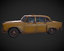 3D pbr realistic yellow taxi - TurboSquid 1318307