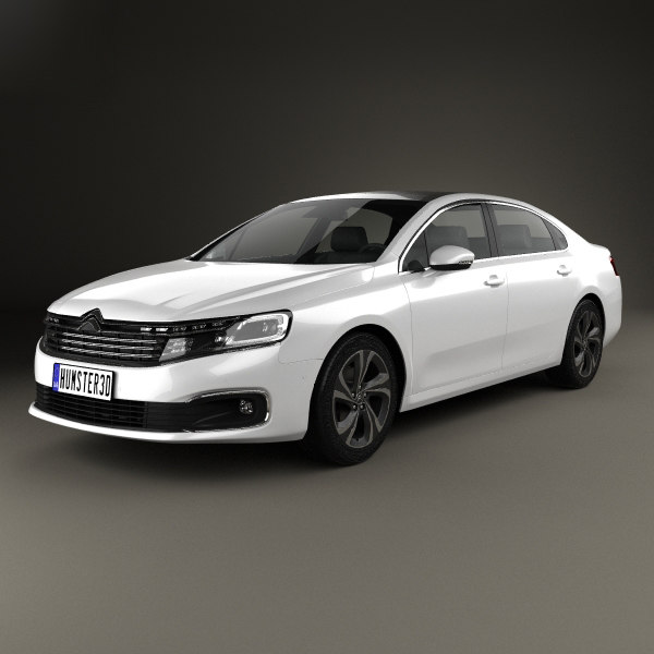 Citroen c6 2017 3D model - TurboSquid 1318420