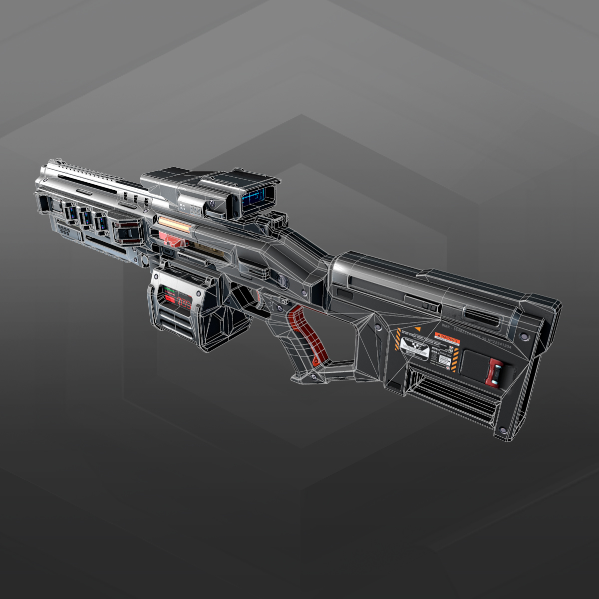 SF Heavy MachineGun AK63D模型 - TurboSquid 1318456