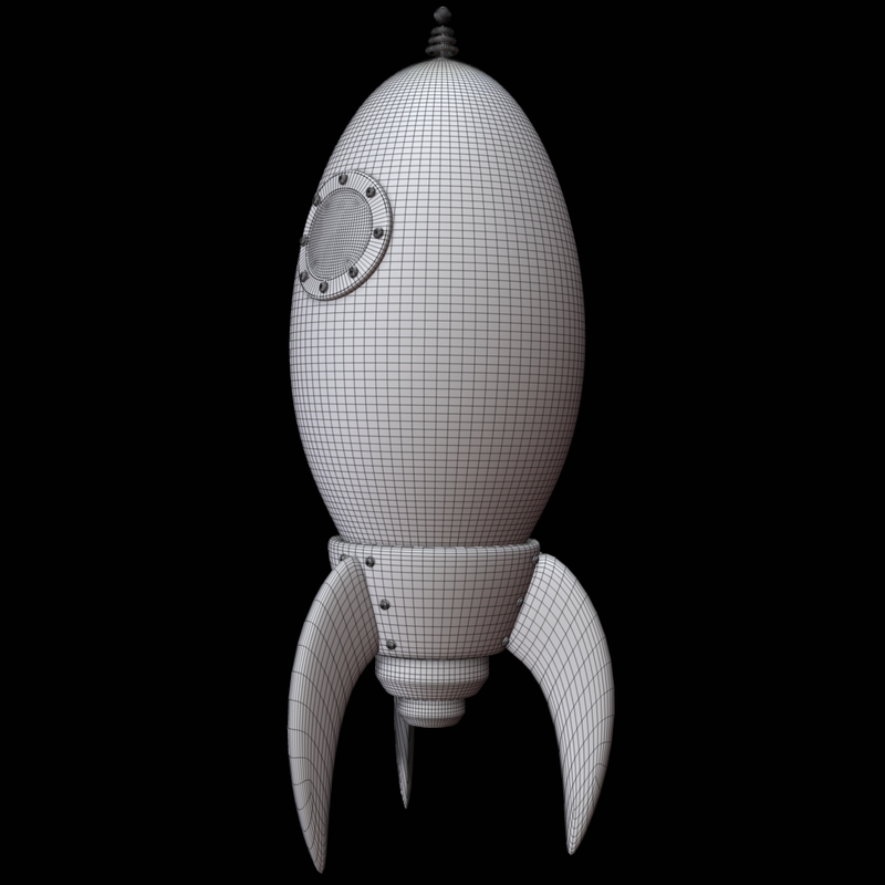 3D rocket - TurboSquid 1318502