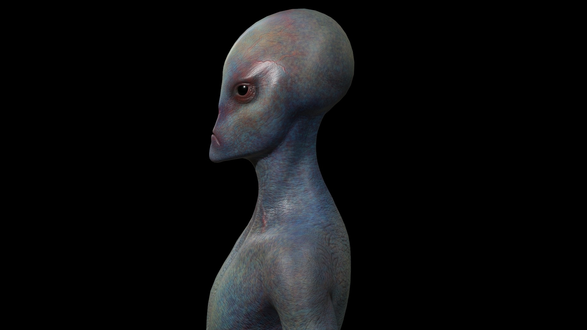 3D alien character - TurboSquid 1318743