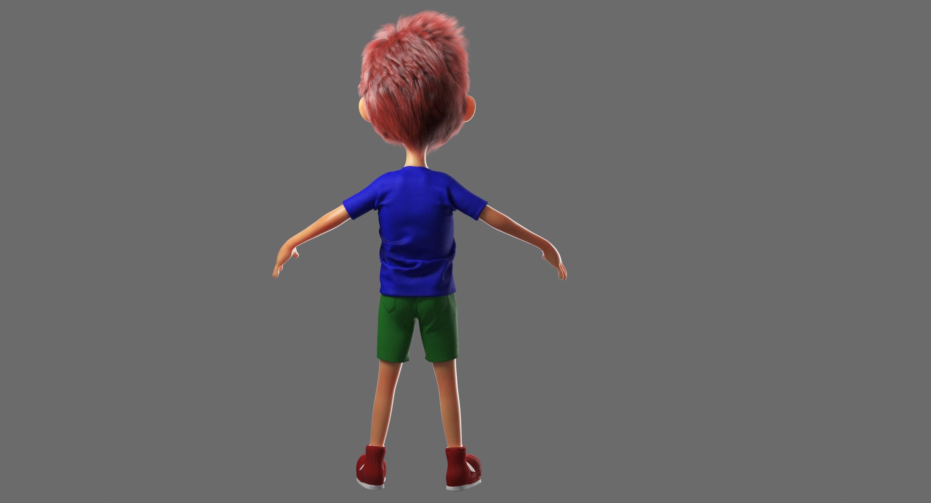 3D model boy cartoon - TurboSquid 1318778