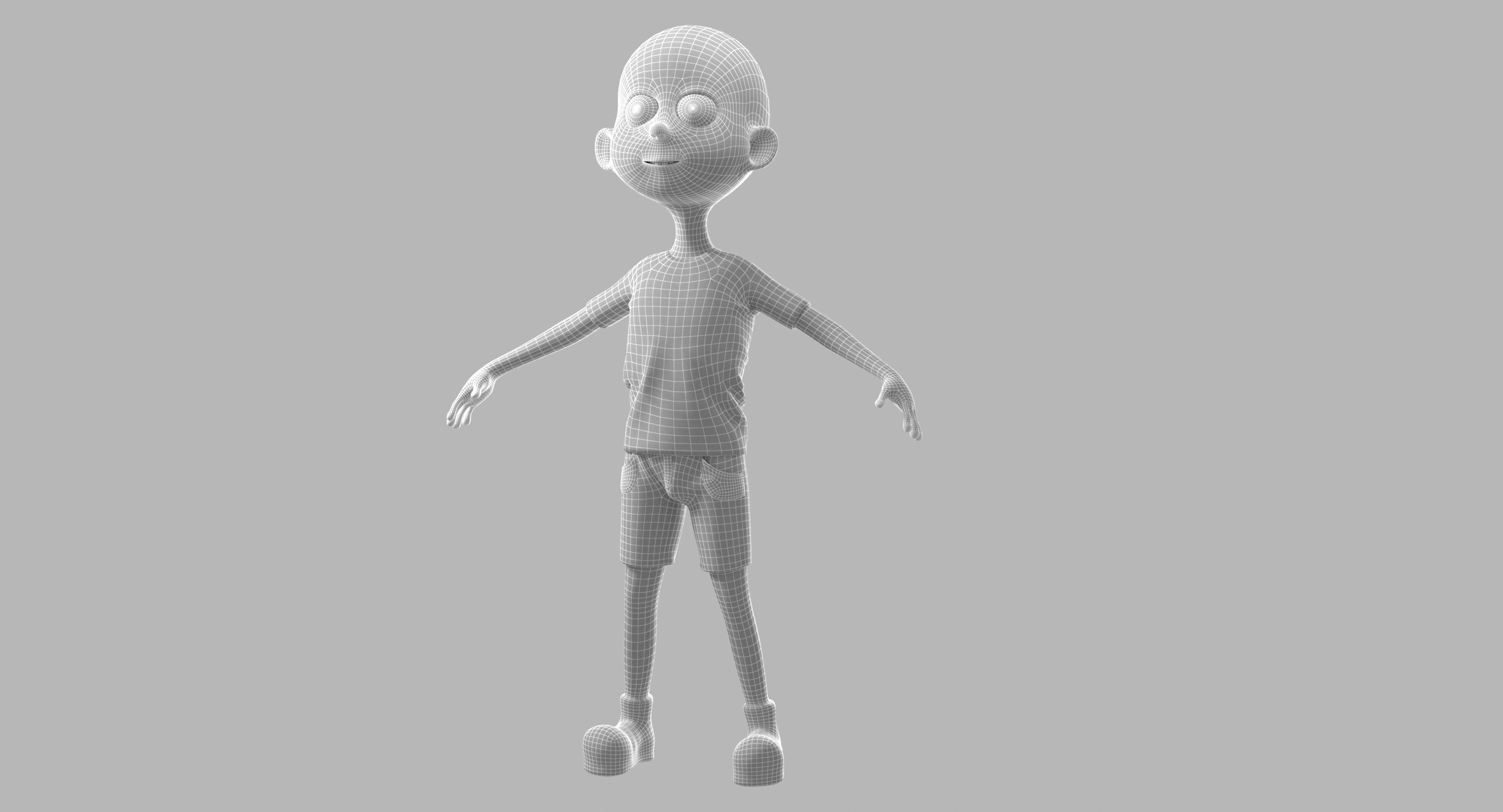 3D model boy cartoon - TurboSquid 1318778