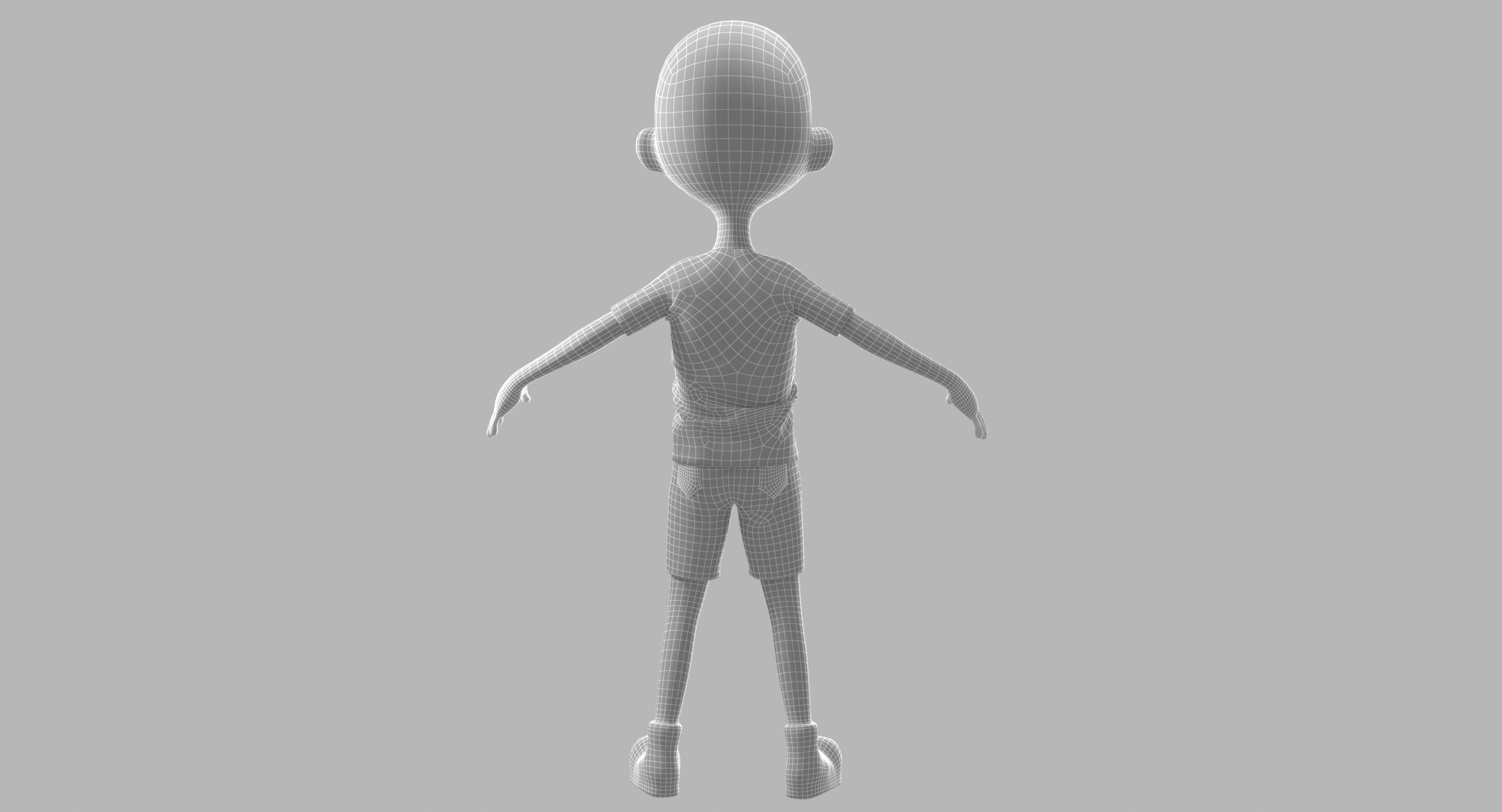 3D model boy cartoon - TurboSquid 1318778