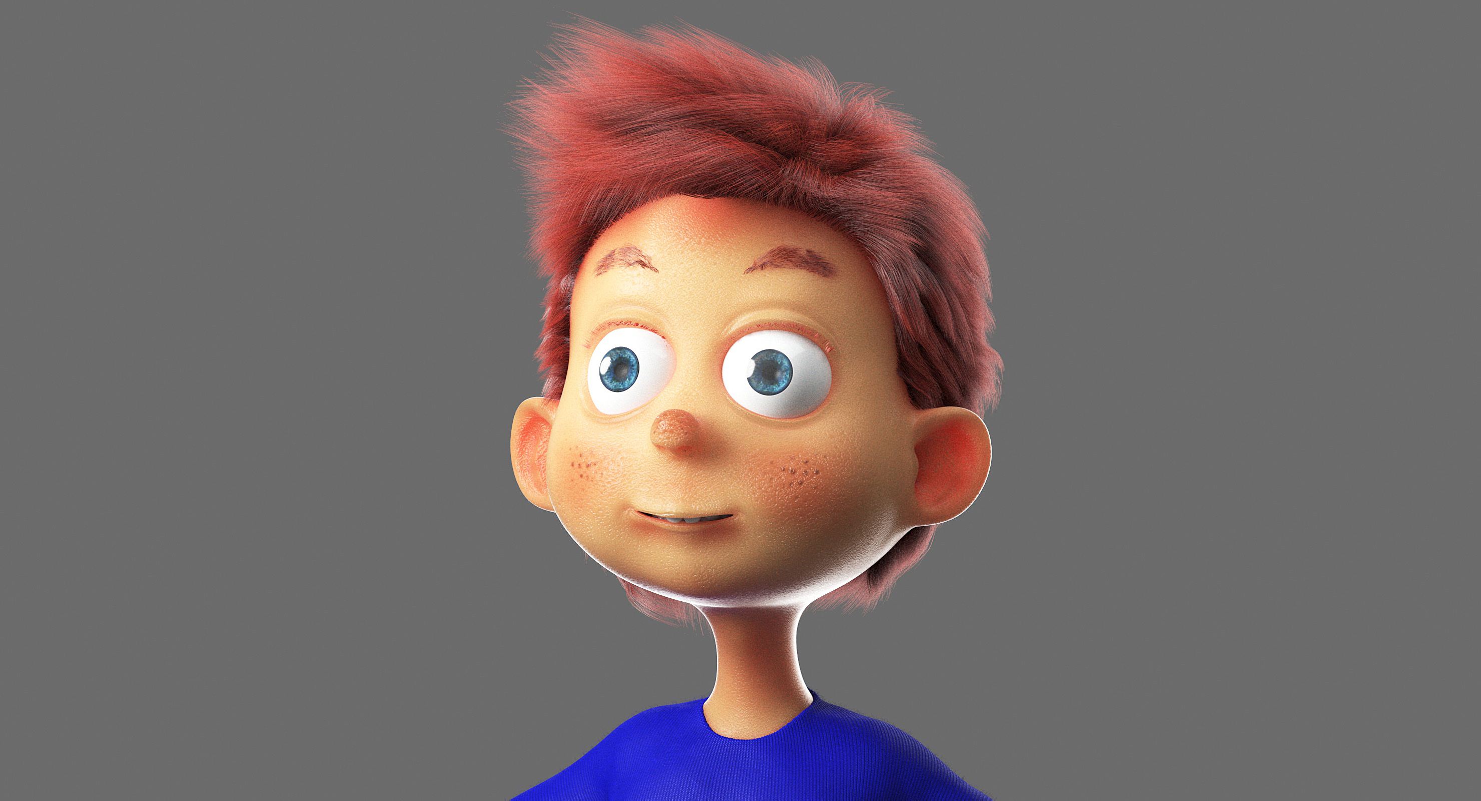 3D model boy cartoon - TurboSquid 1318778