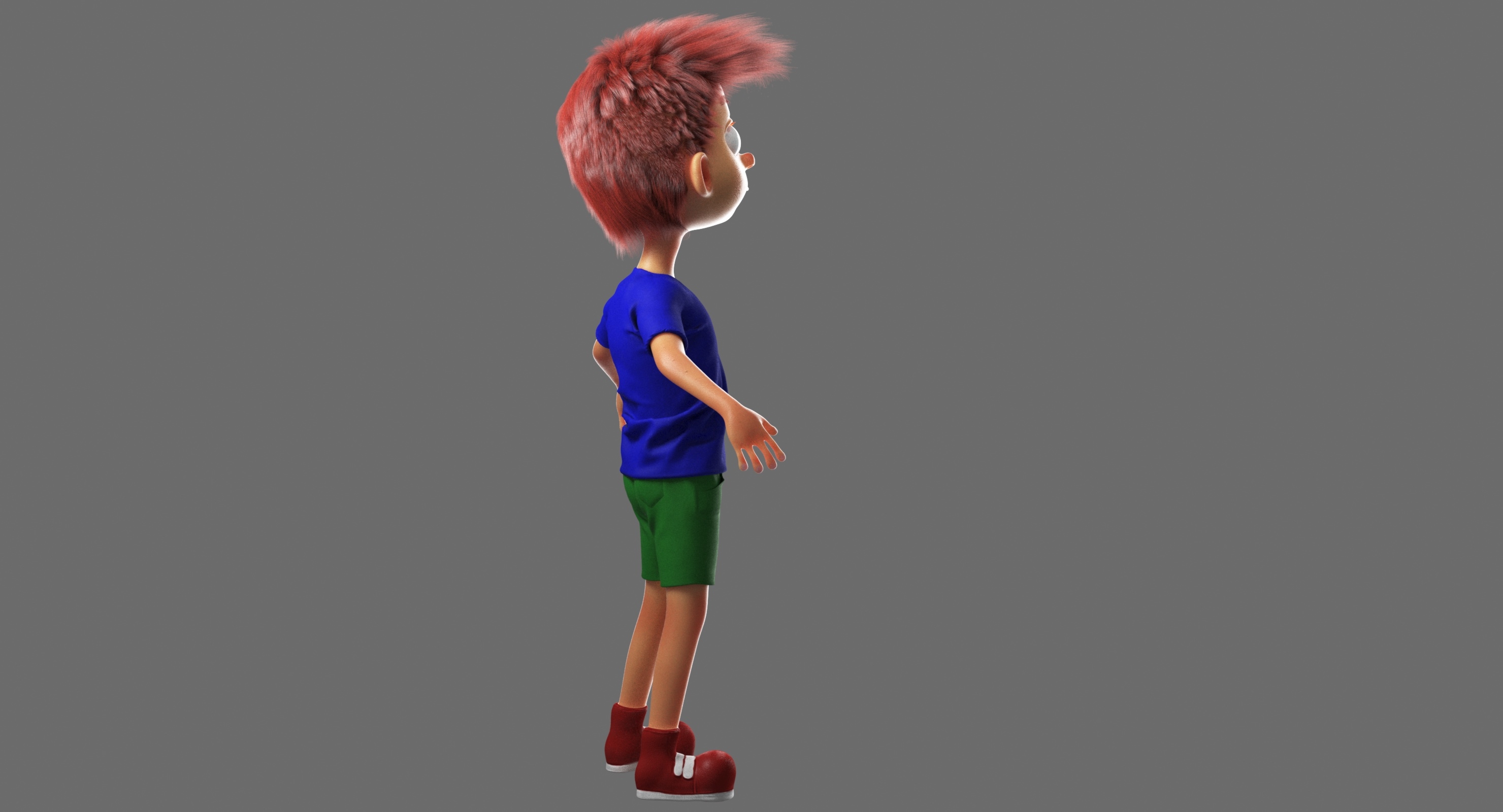 3D model boy cartoon - TurboSquid 1318778