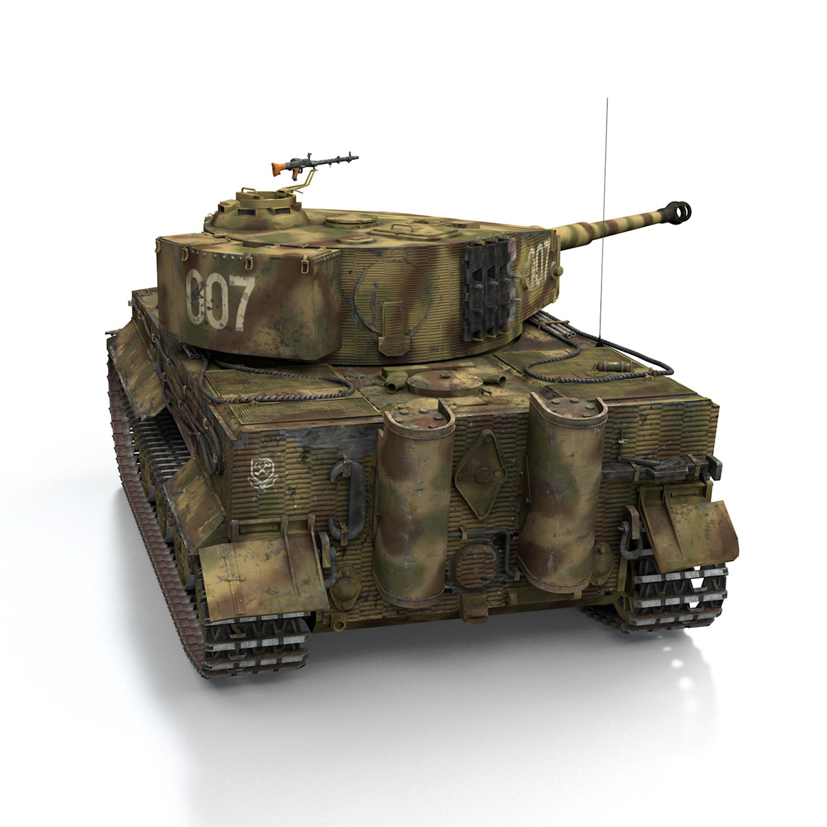 Sd panzerkampfwagen vi - model - TurboSquid 1318782