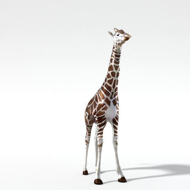 Giraffe model - TurboSquid 1318849