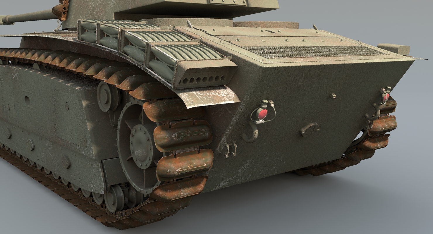 French arl 44 tank model - TurboSquid 1319658