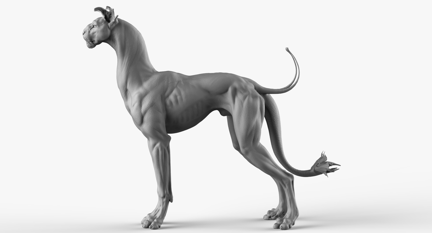 3D alien creature - TurboSquid 1319687