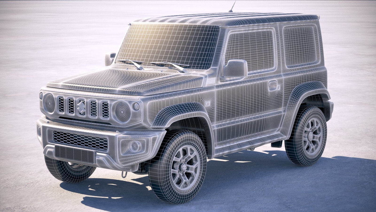 Suzuki jimny 2018 3D model - TurboSquid 1319757