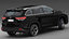 Toyota highlander 2018 interior 3D - TurboSquid 1319832