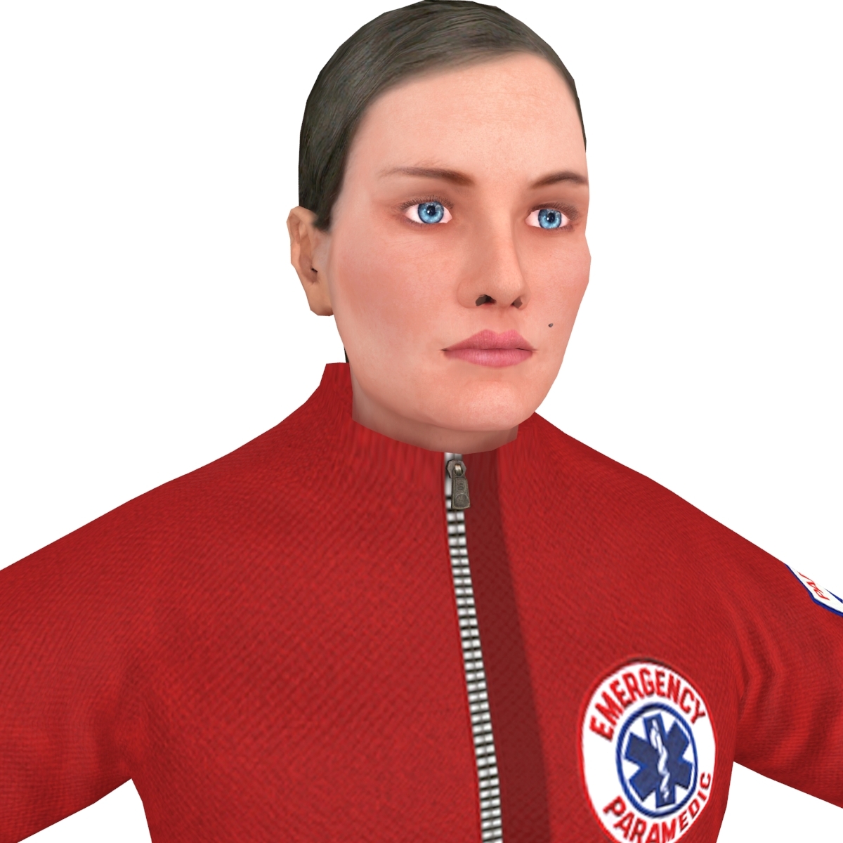 Pack female paramedic 3D model - TurboSquid 1320015