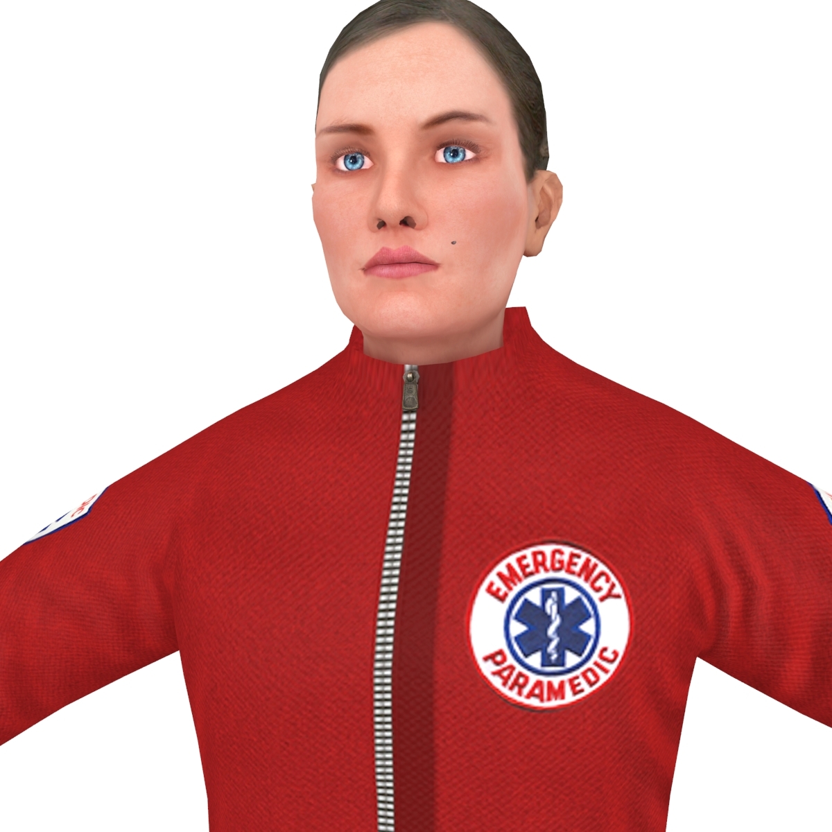 Pack female paramedic 3D model - TurboSquid 1320015