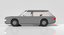 Station wagon 3D - TurboSquid 1320080