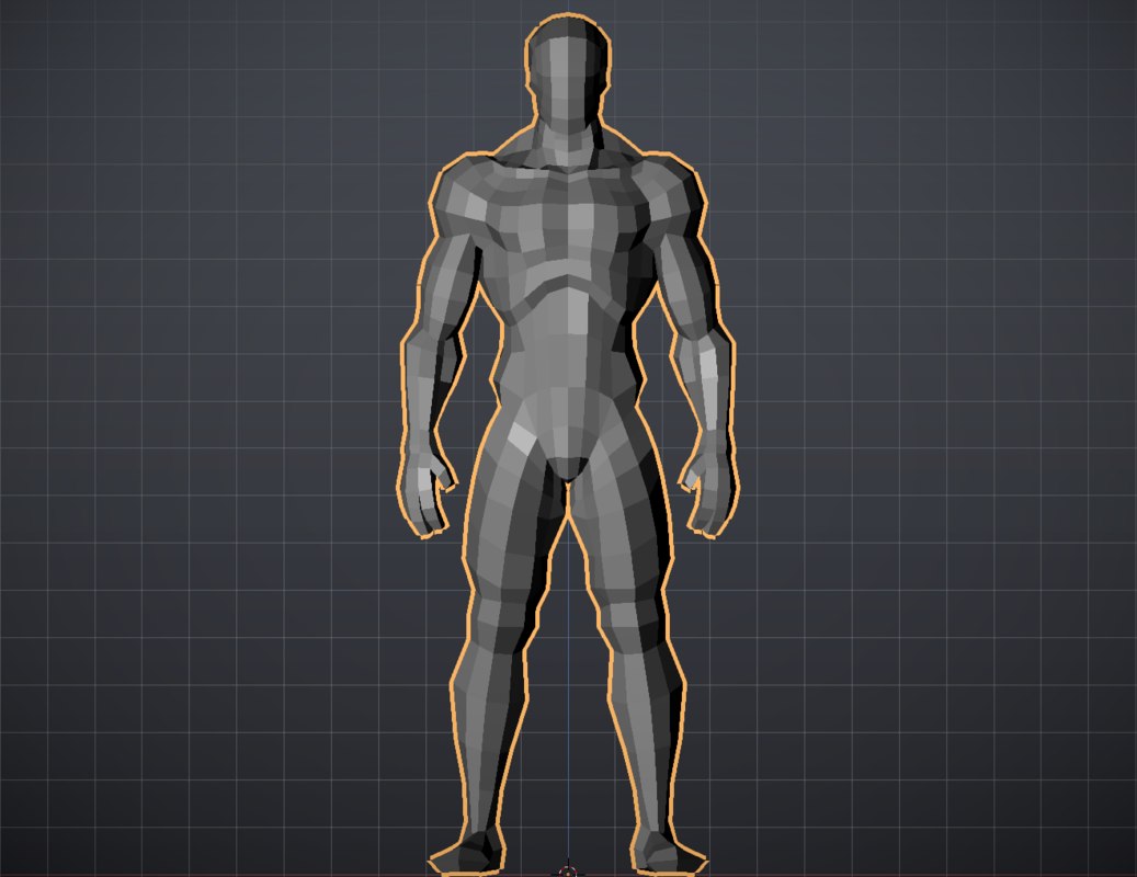 Ideal proportions mans model - TurboSquid 1320163
