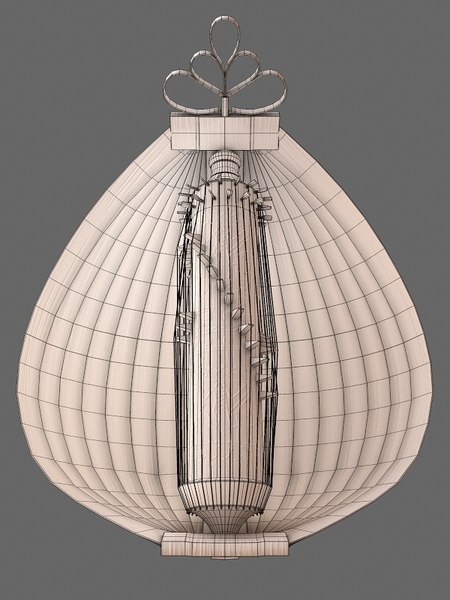 3D sasando music instrument - TurboSquid 1320172