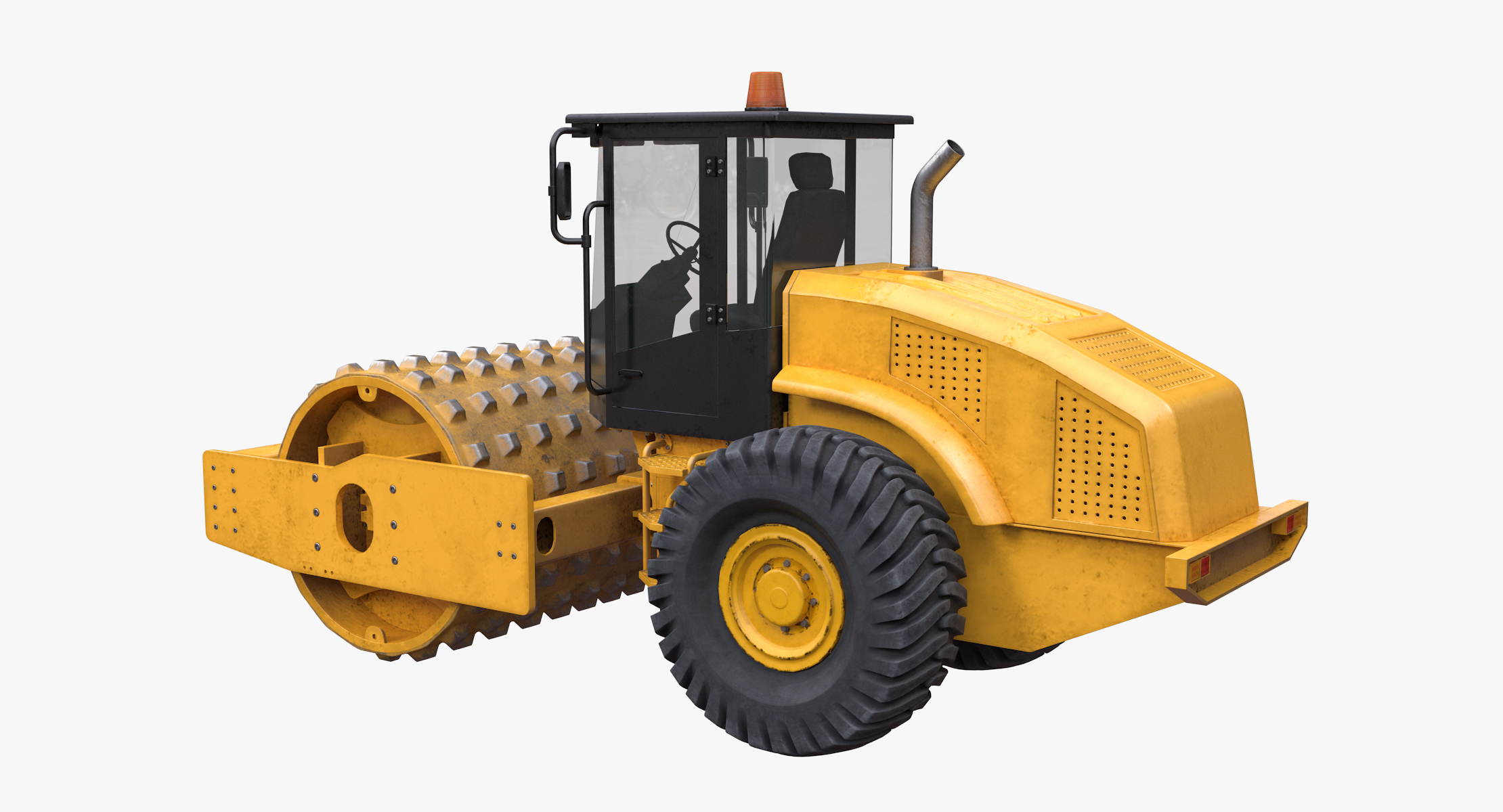 Soil compactor model - TurboSquid 1320291