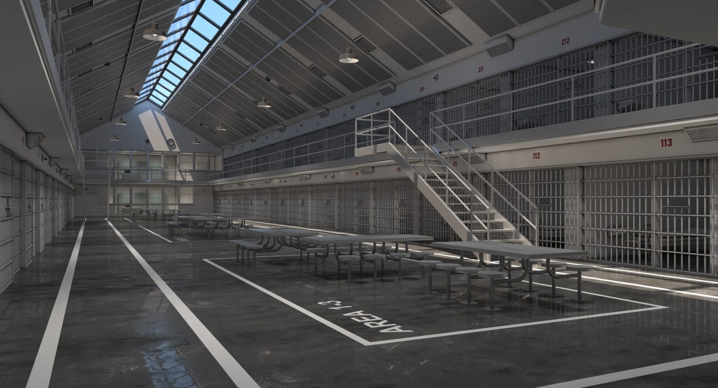 Prison cells 3D model - TurboSquid 1320420