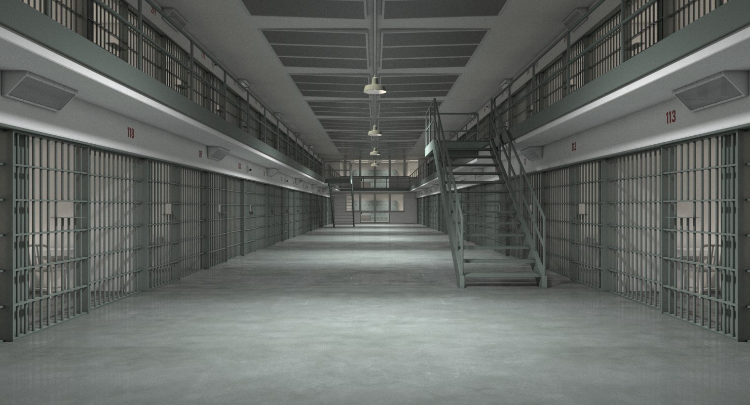 Prison cells 3D model - TurboSquid 1320813