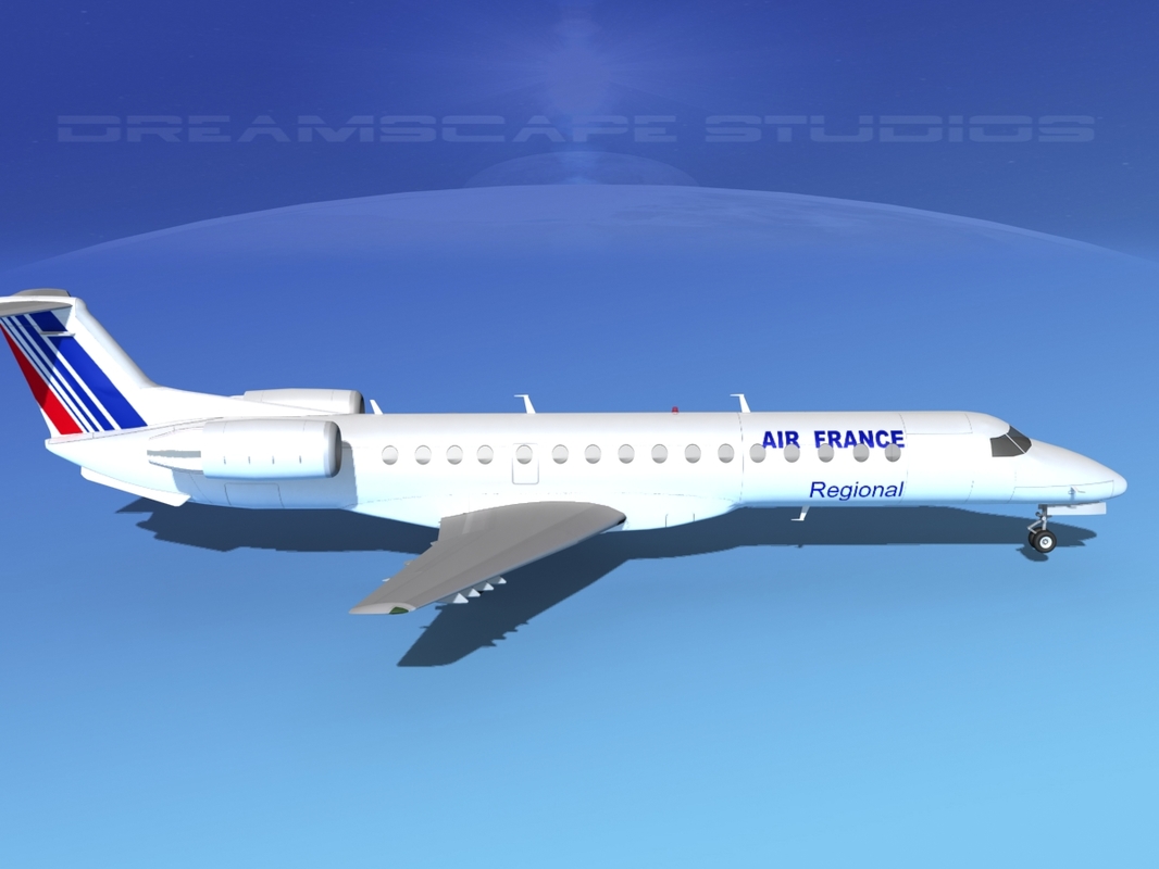 Embraer erj 3D model - TurboSquid 1320849