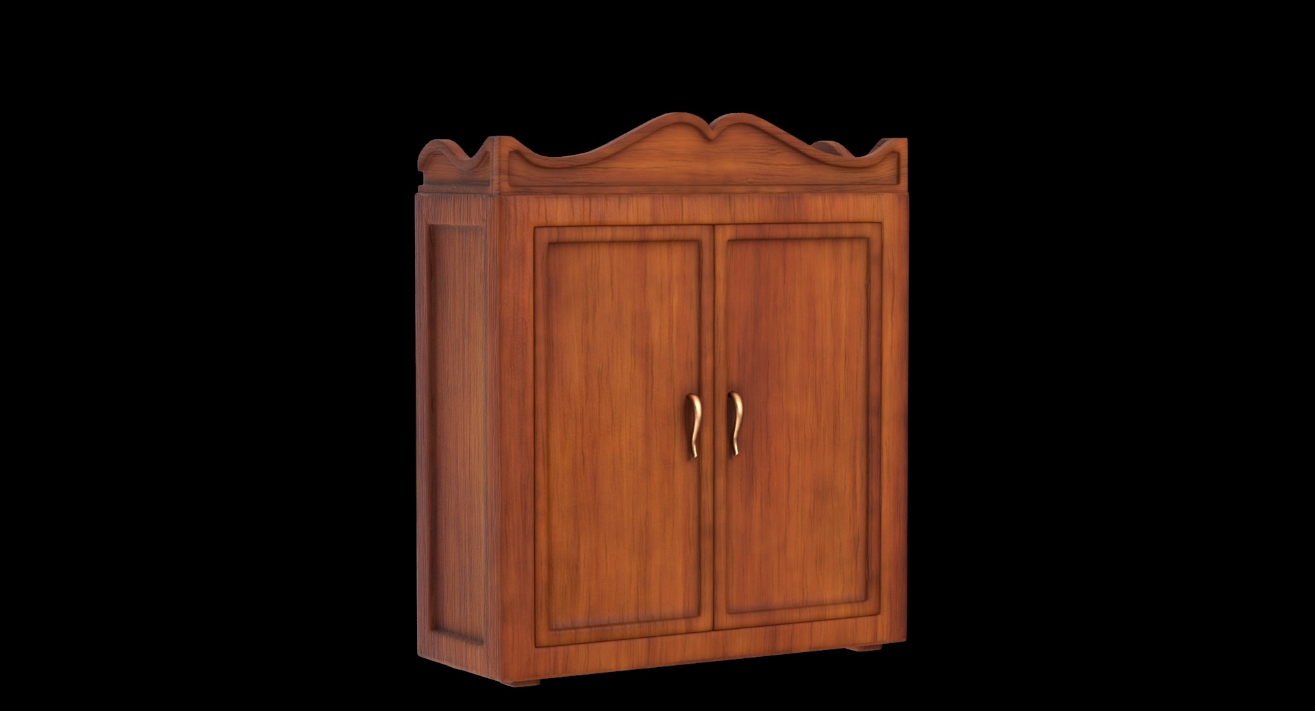 Cartoon cupboard 3D model - TurboSquid 1321049