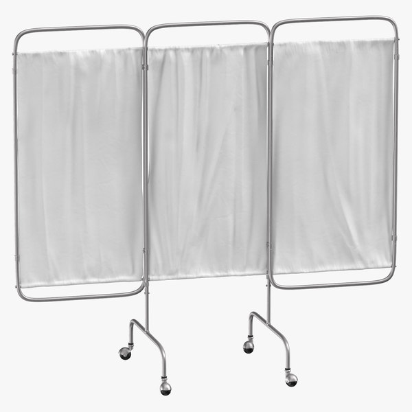 3d hospital curtain model