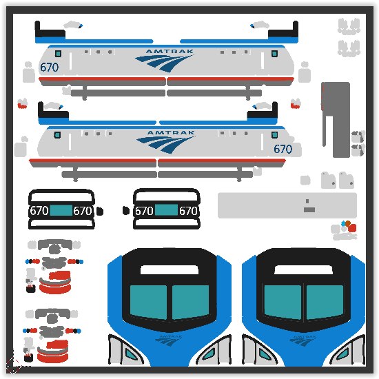 Locomotive siemens acs-64 model - TurboSquid 1321125