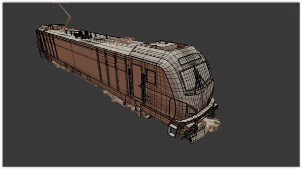 Locomotive siemens acs-64 model - TurboSquid 1321125