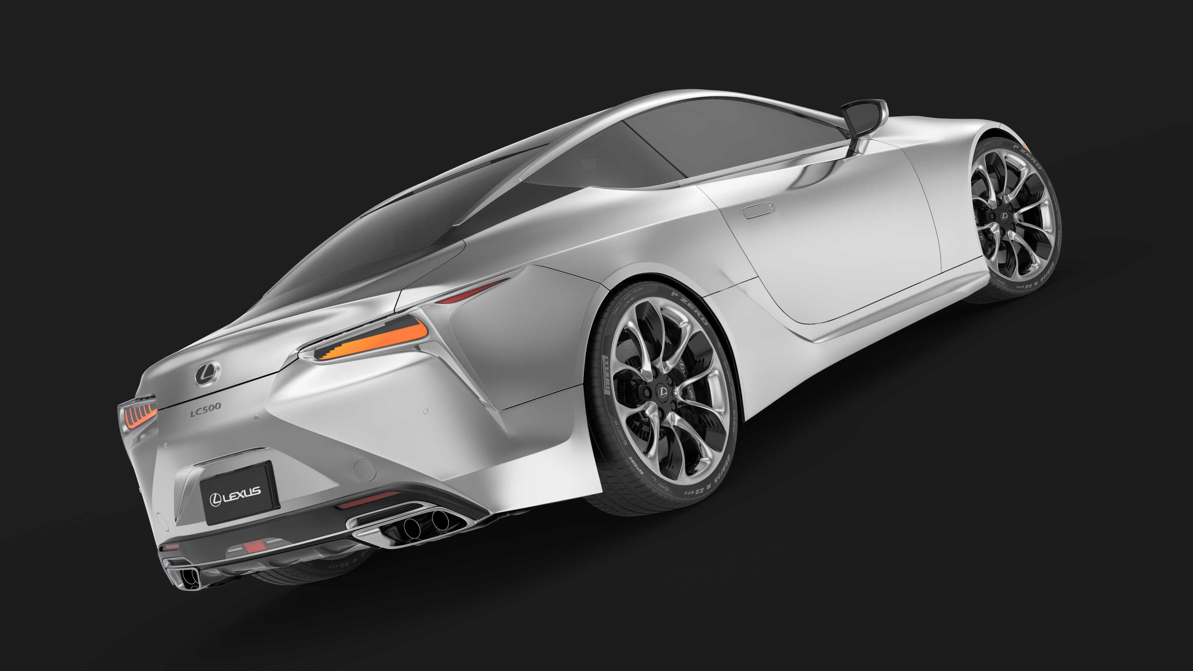 Lexus lc 500 3D model - TurboSquid 1321131