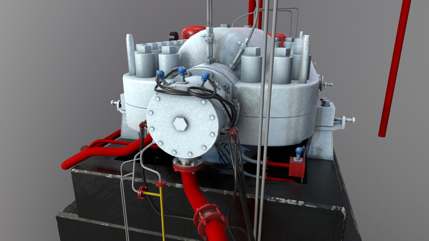 3D compressor - TurboSquid 1321214