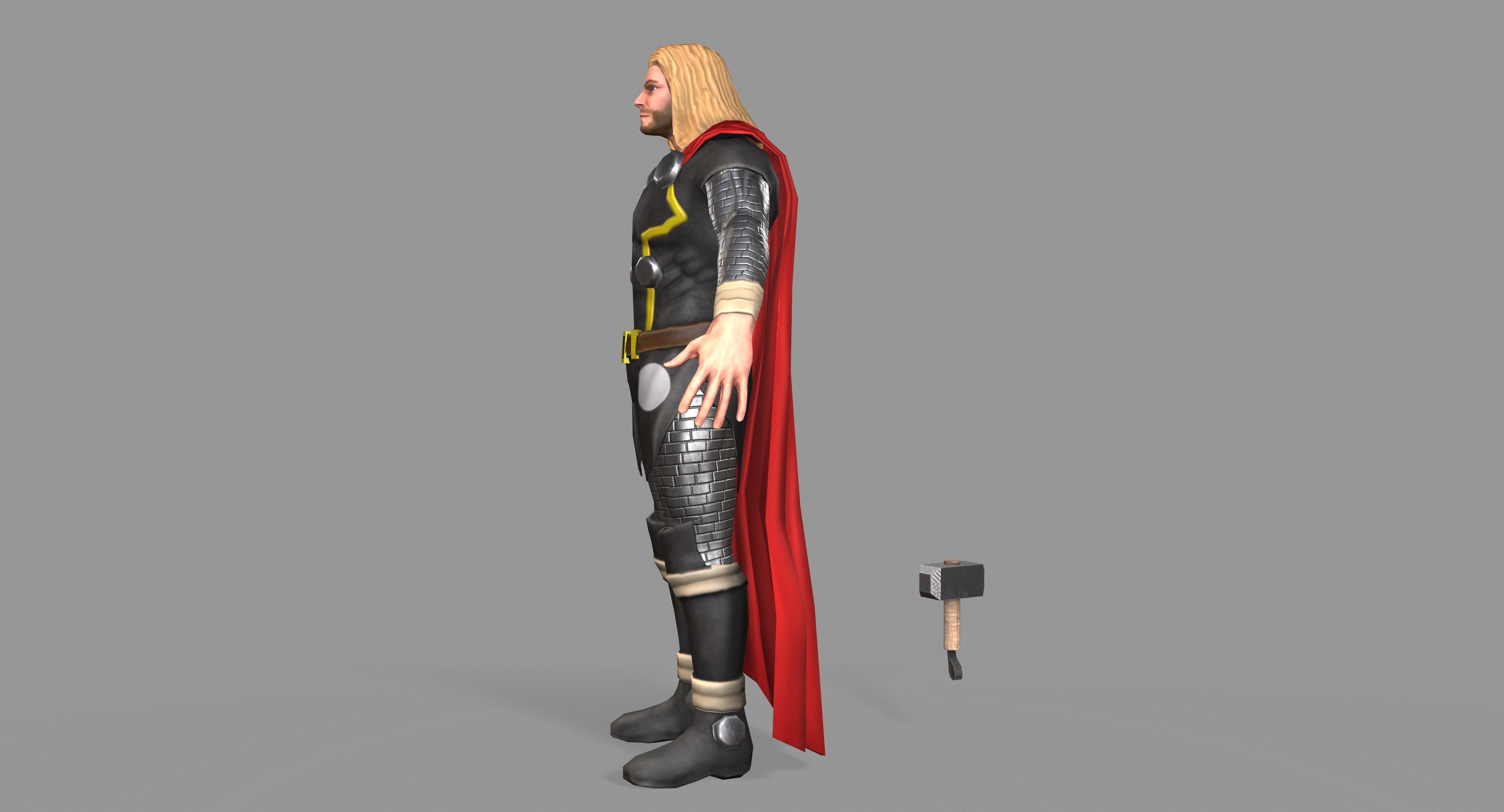 Modeled thor 3D model - TurboSquid 1321365