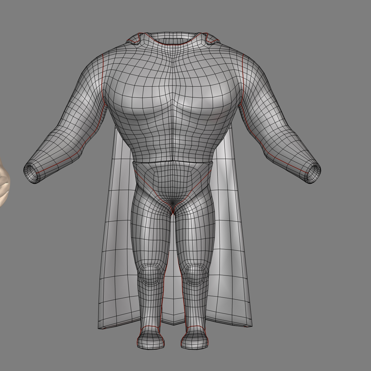 Superhero character 3D model - TurboSquid 1321445