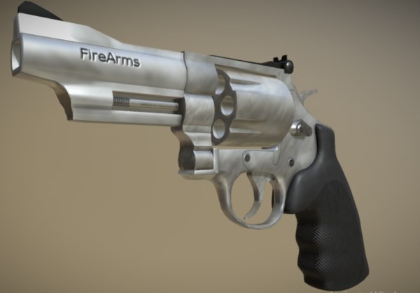 Revolver Blender Models for Download | TurboSquid