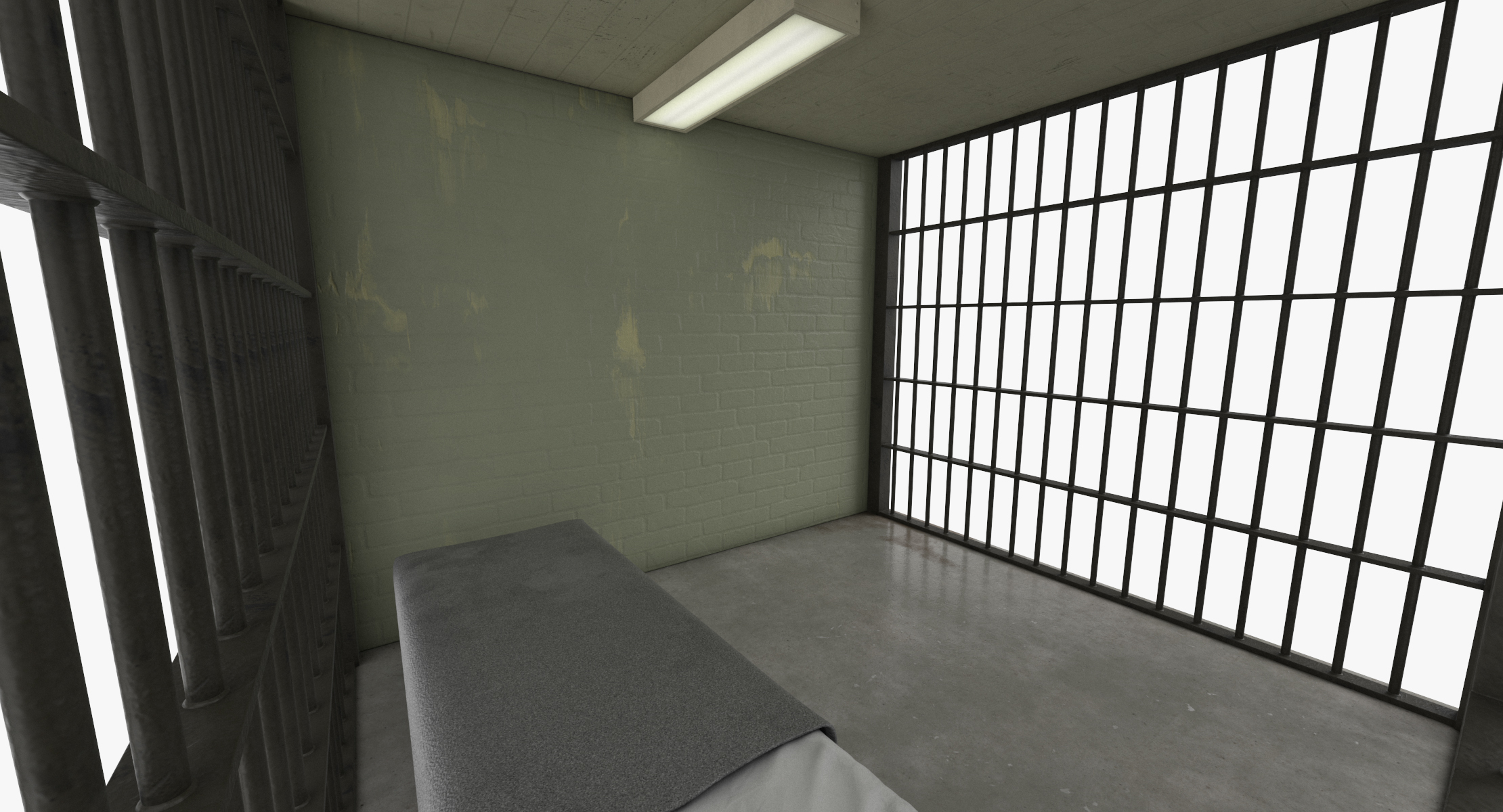 Jail cell 01 3D model - TurboSquid 1321636