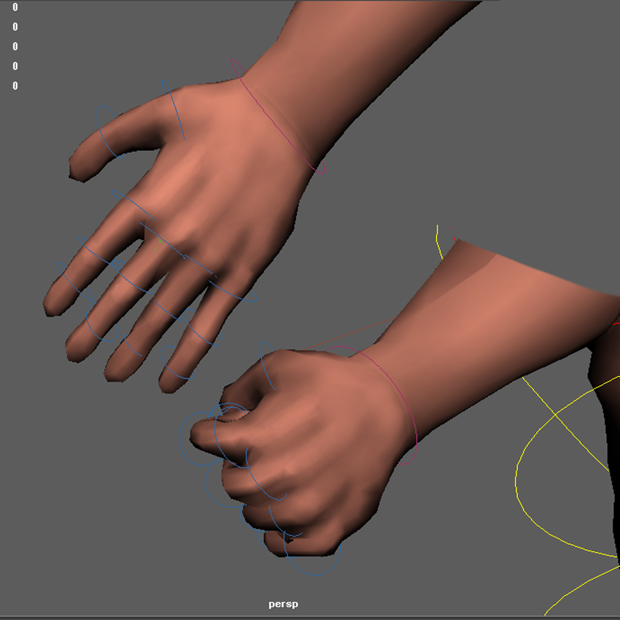 3D male body rig - TurboSquid 1321791