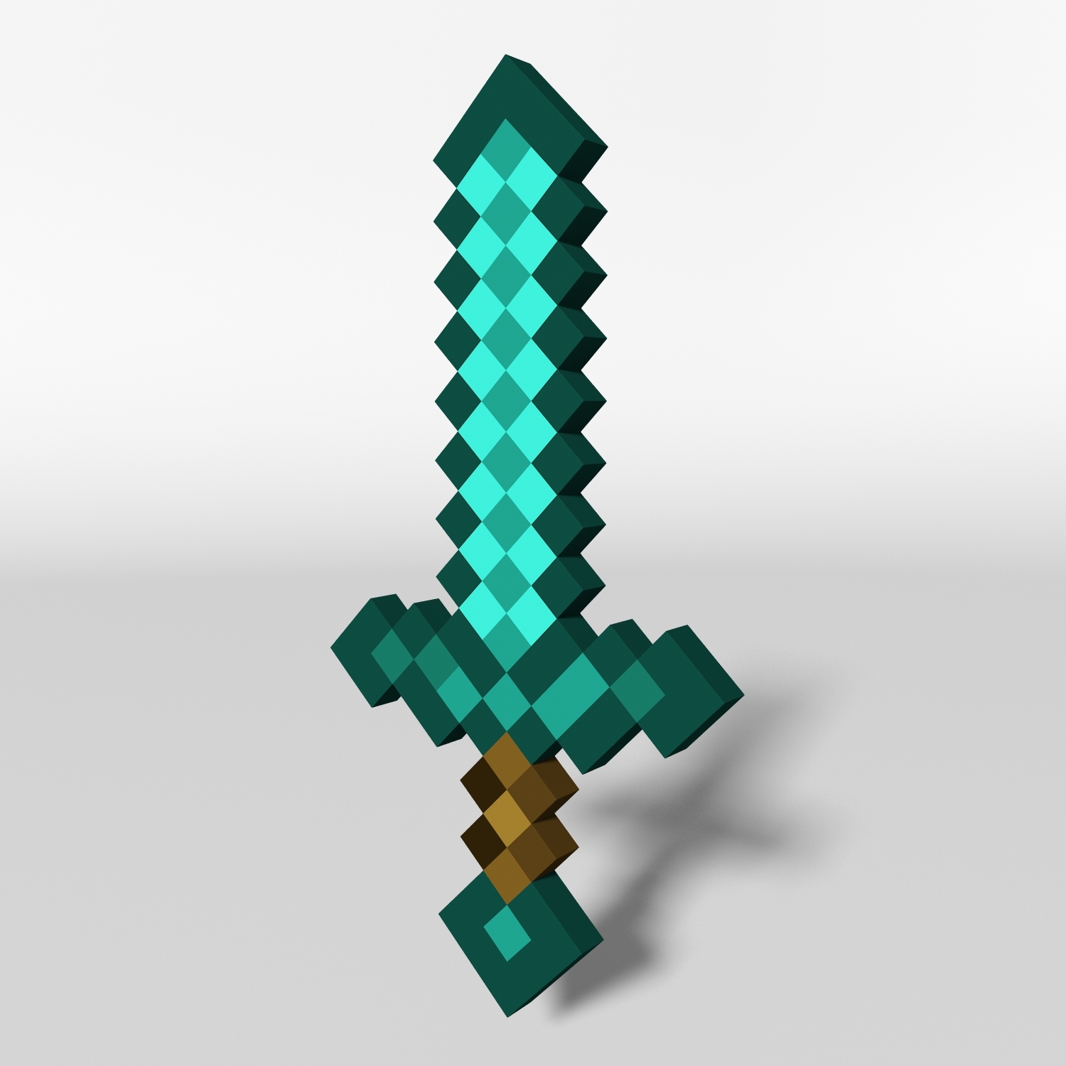 Miecz Minecraft Model 3D - TurboSquid 1321799