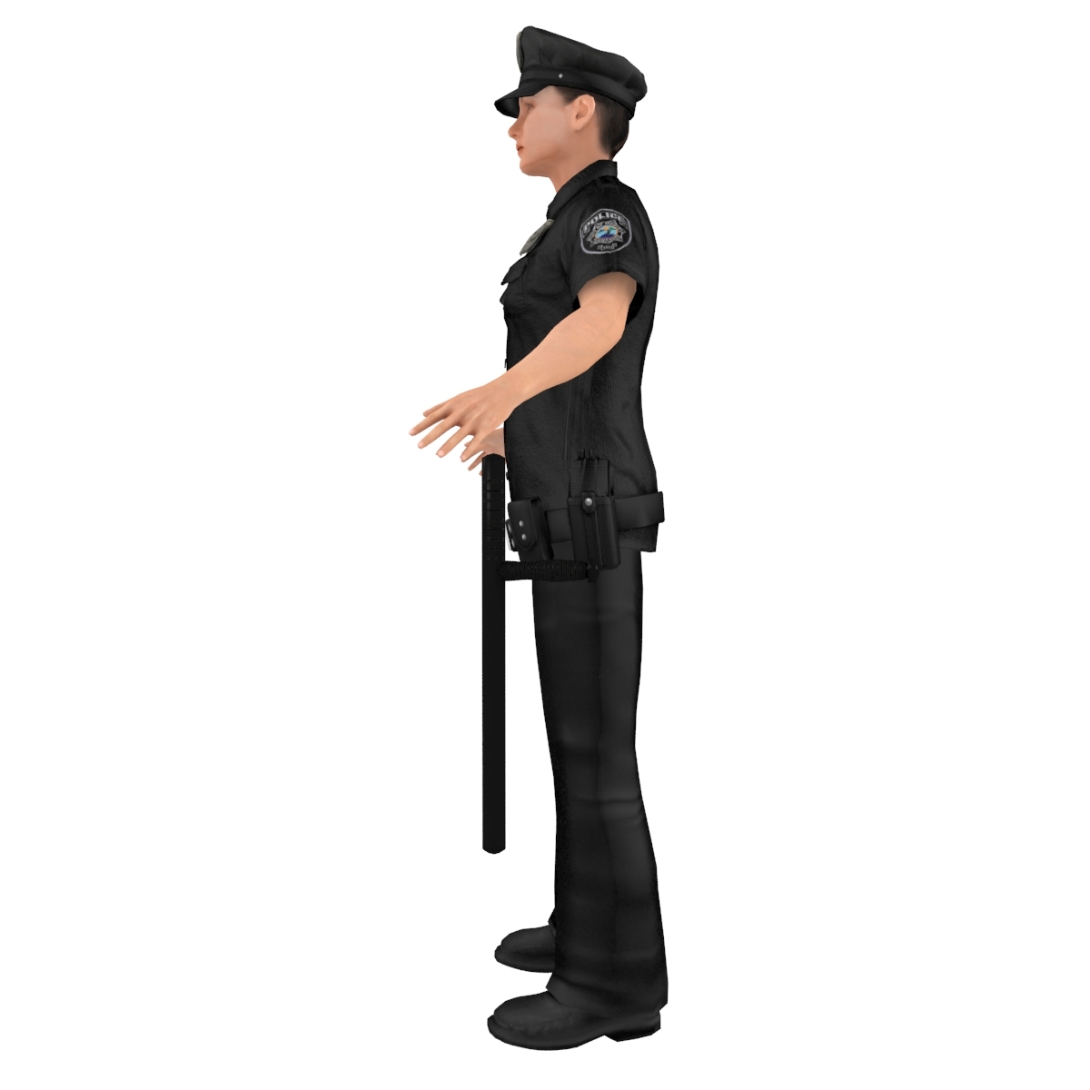 Pack female police officer model - TurboSquid 1321847