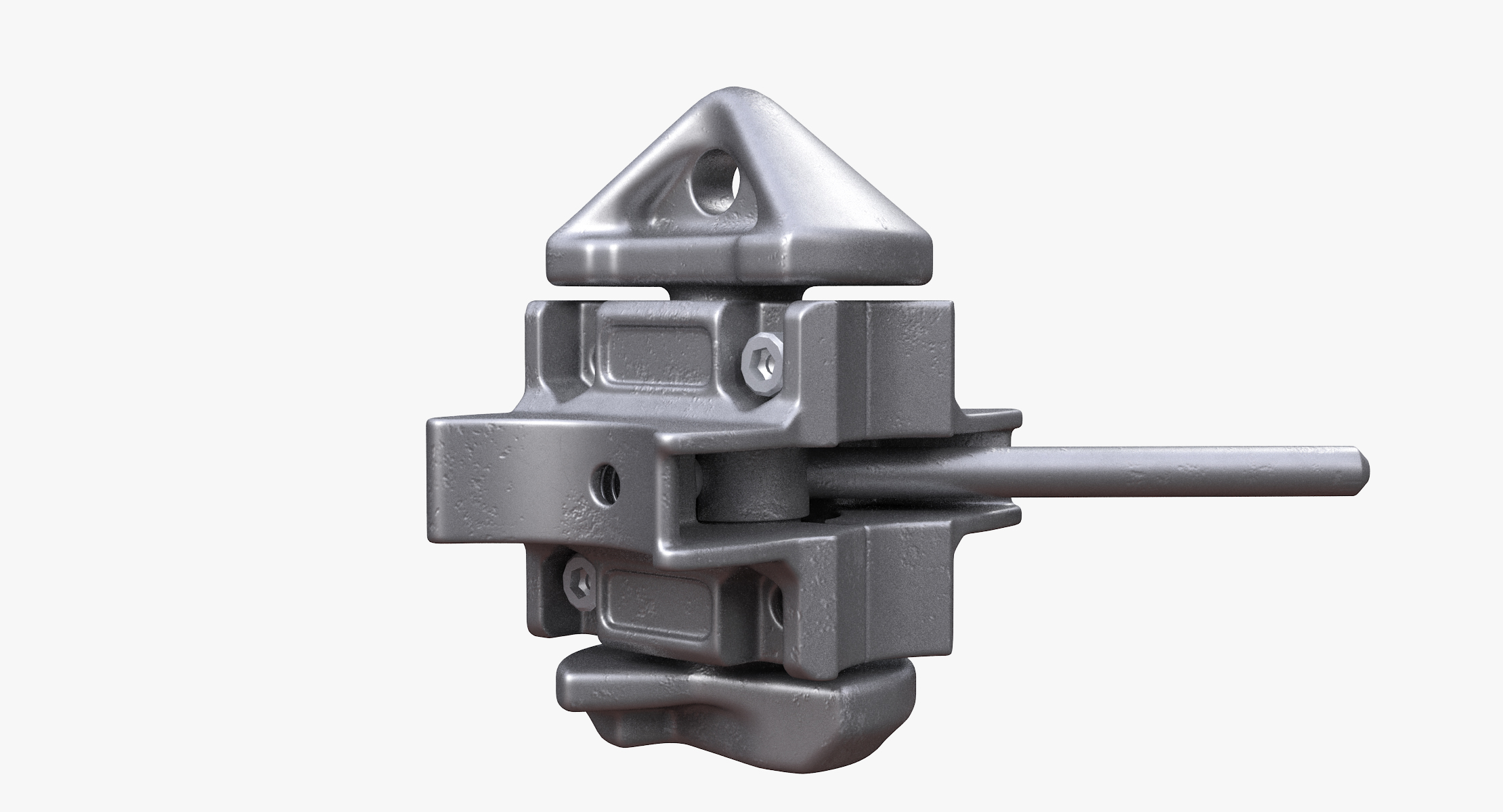 3D stacking twist lock model - TurboSquid 1321943