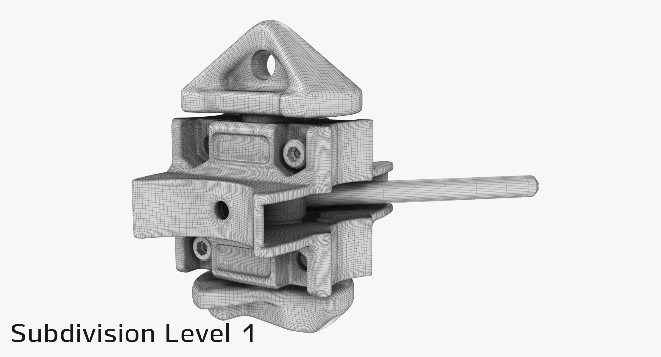 3D stacking twist lock model - TurboSquid 1321943