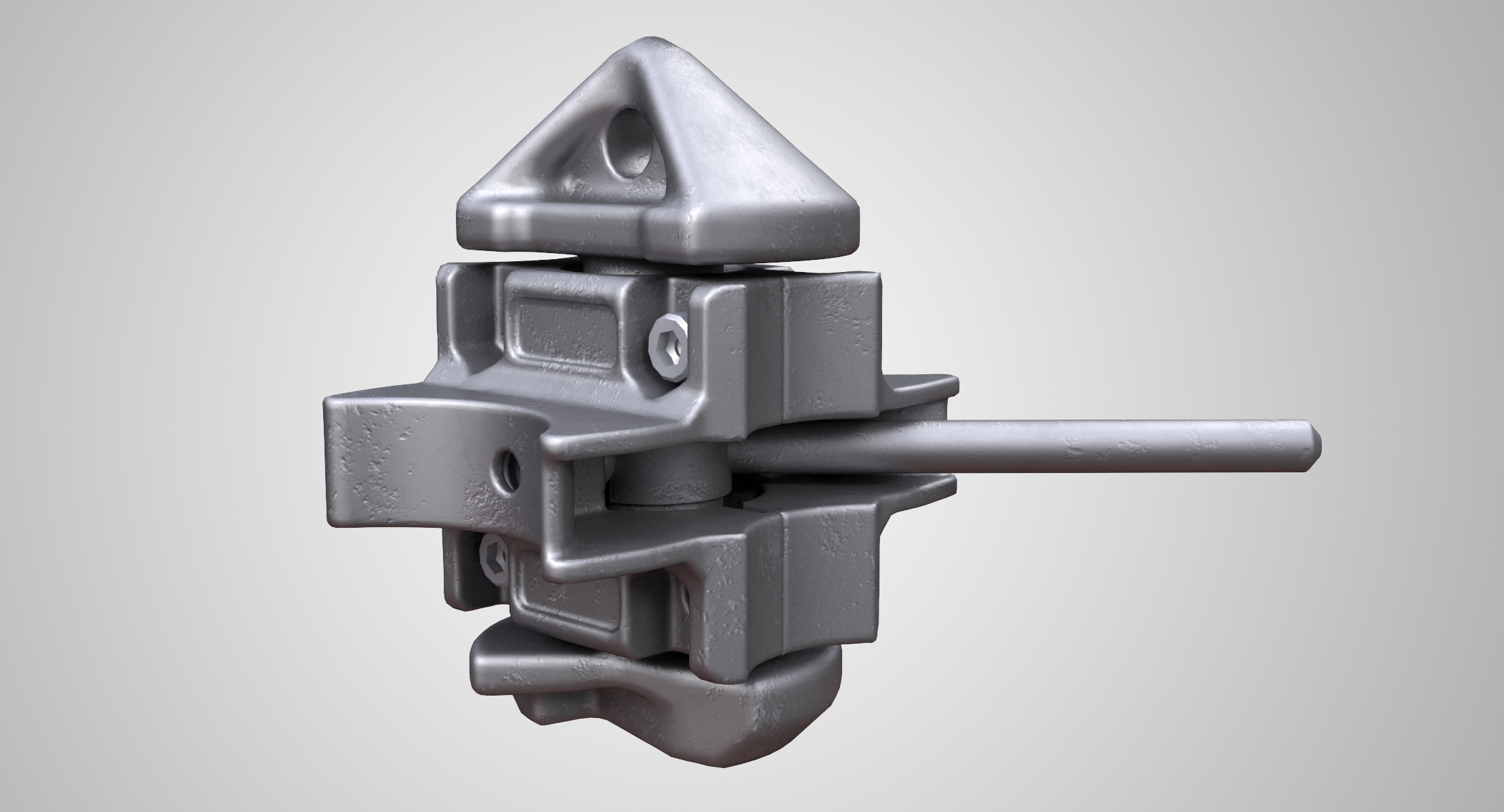 3D stacking twist lock model - TurboSquid 1321943