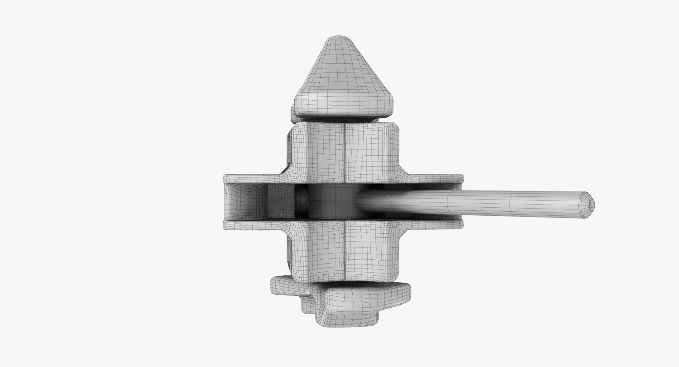 3D stacking twist lock model - TurboSquid 1321943