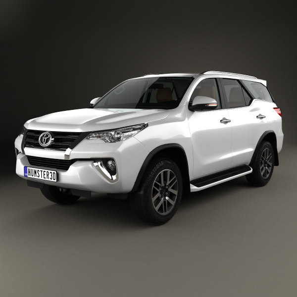 3D Fortuner Models | TurboSquid