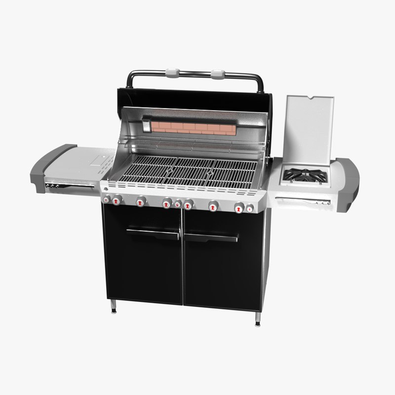 3D barbecue weber summit model - TurboSquid 1322331