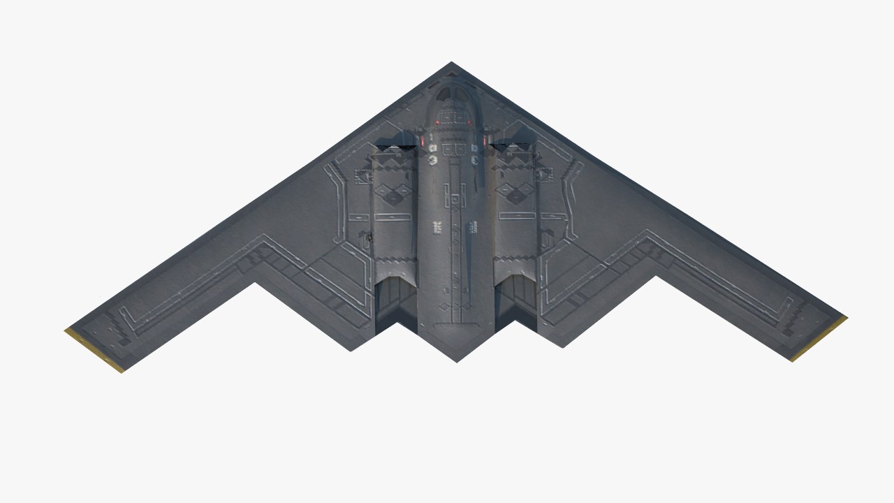 Stealth bomber b-2 spirit model - TurboSquid 1322510